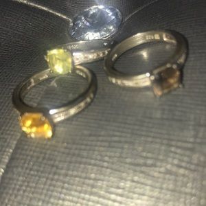 QVC | Jewelry | Stackable Ring Set | Poshmark
